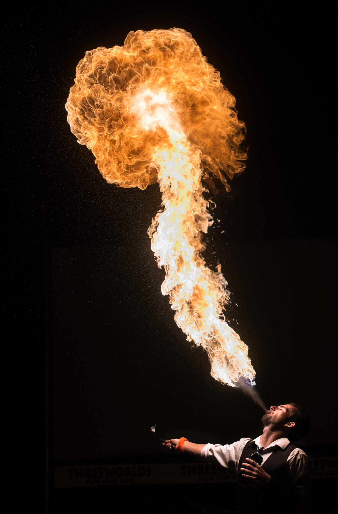 2015 National Fire Twirling Competition – Threeworlds Australia