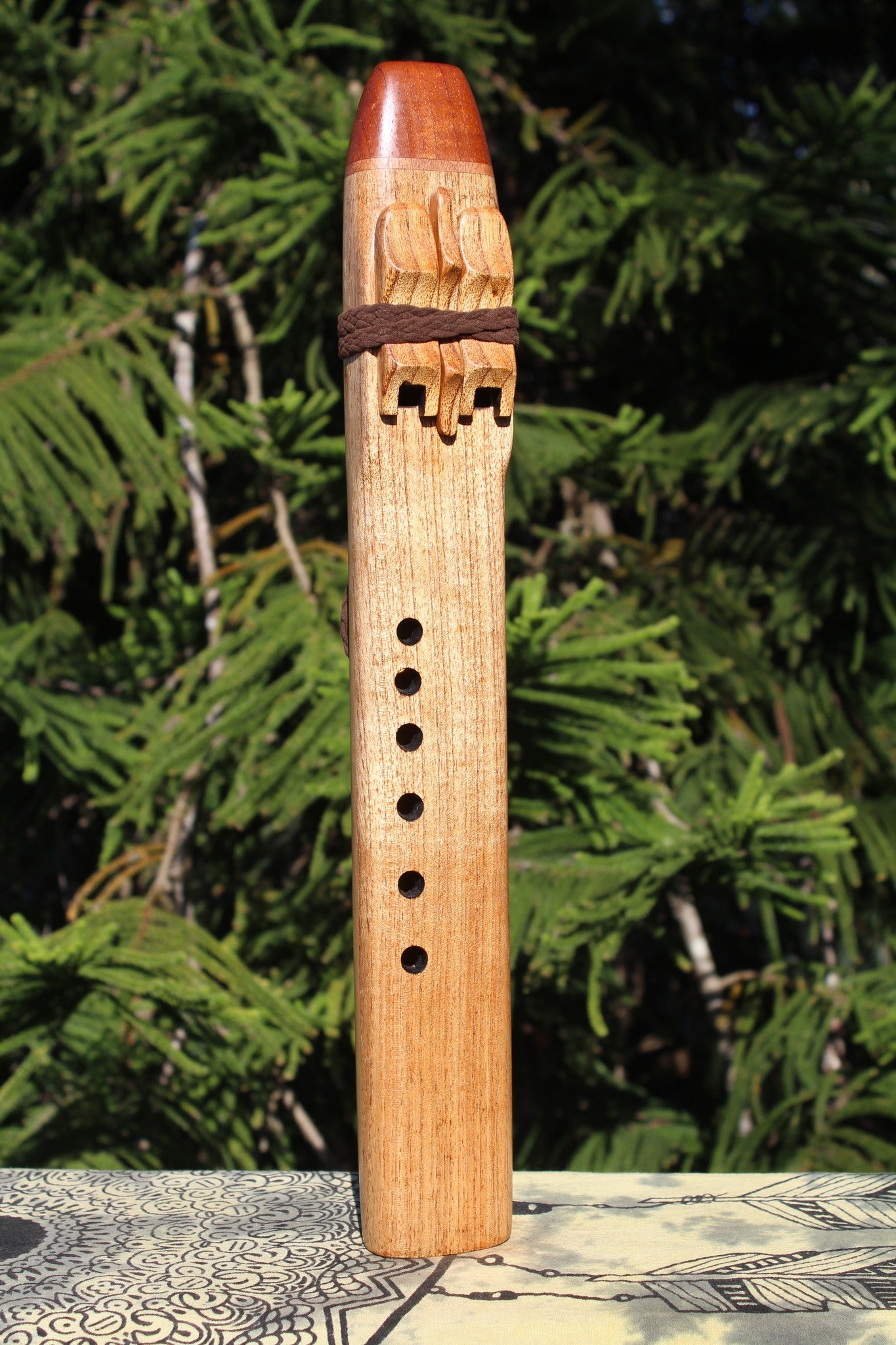 A Minor White Cedar Drone Flute 432Hz – Threeworlds Australia
