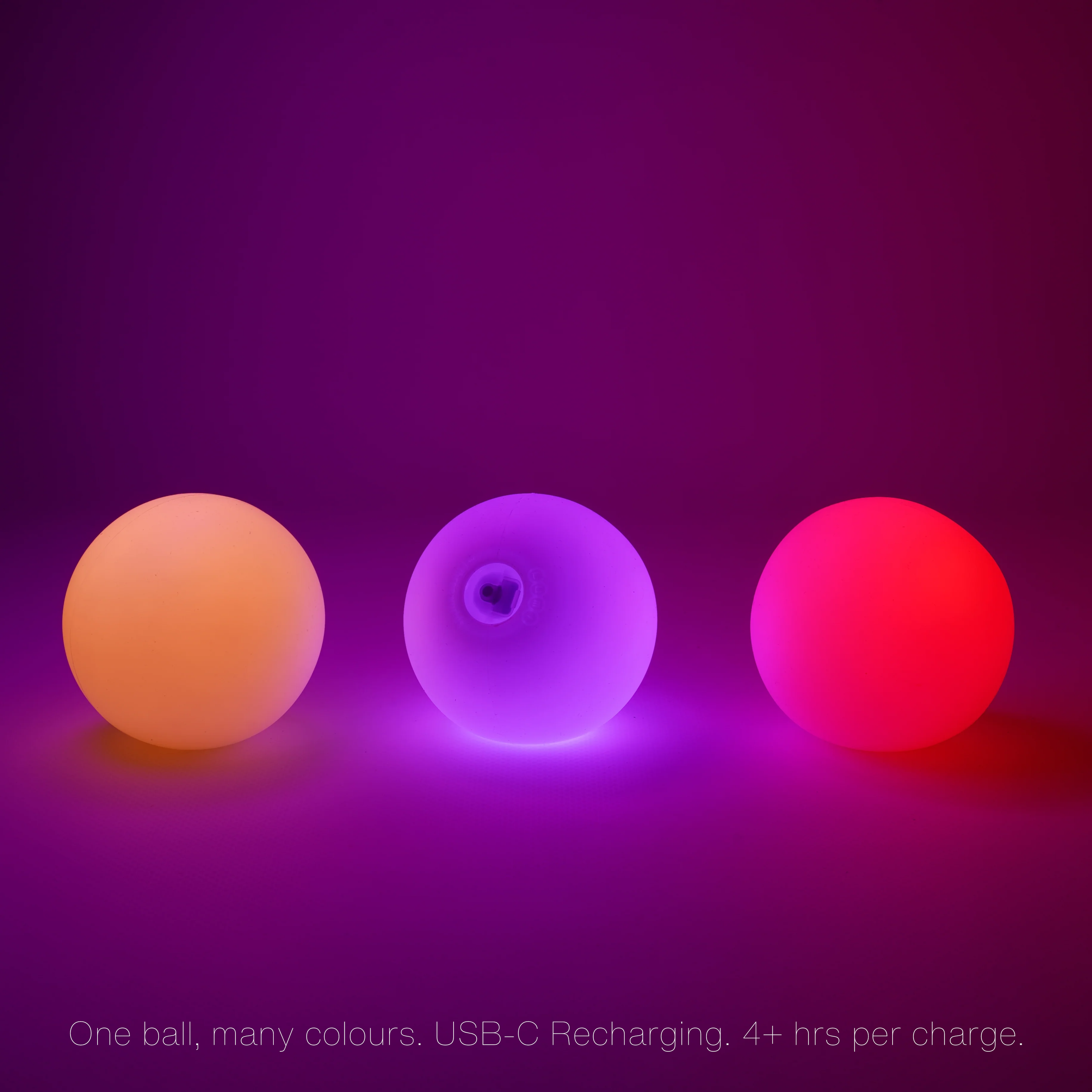 Lumi Rechargeable LED Juggling Ball Set of 3 – Threeworlds Australia