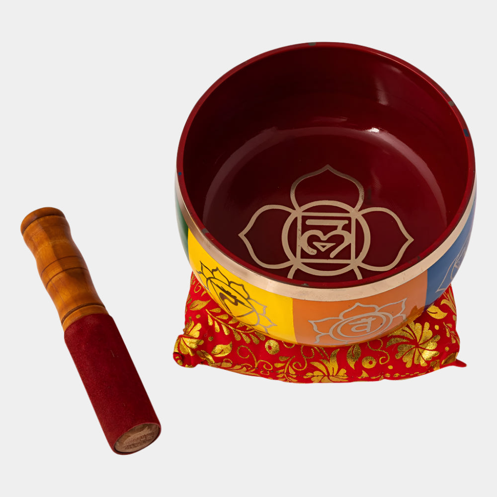 Root Chakra Tibetan Singing Bowl – Threeworlds Australia