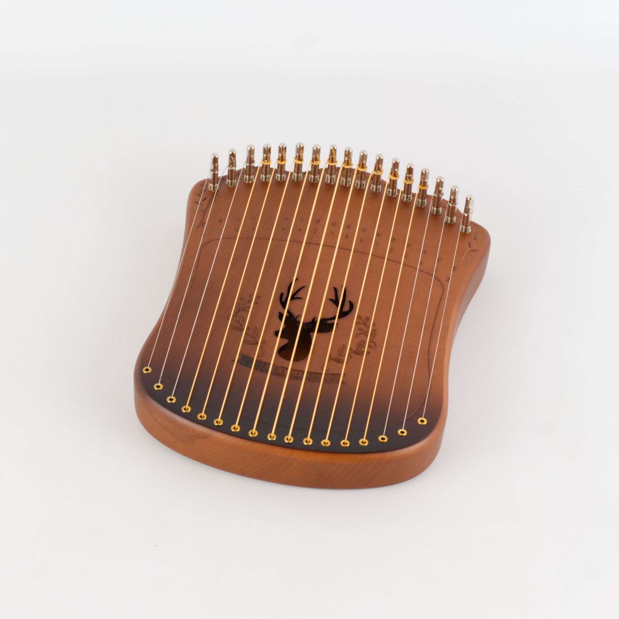 Cega Mini Lyre Harp 17-String – Threeworlds Australia