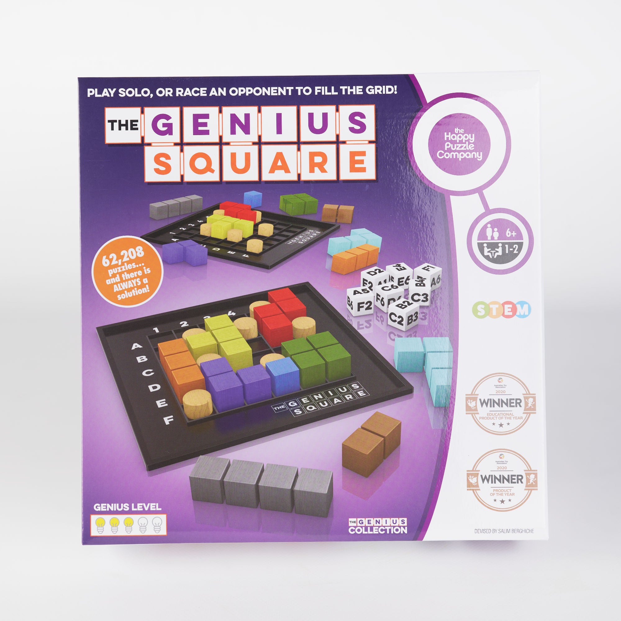 Genius Square Game – Threeworlds Australia