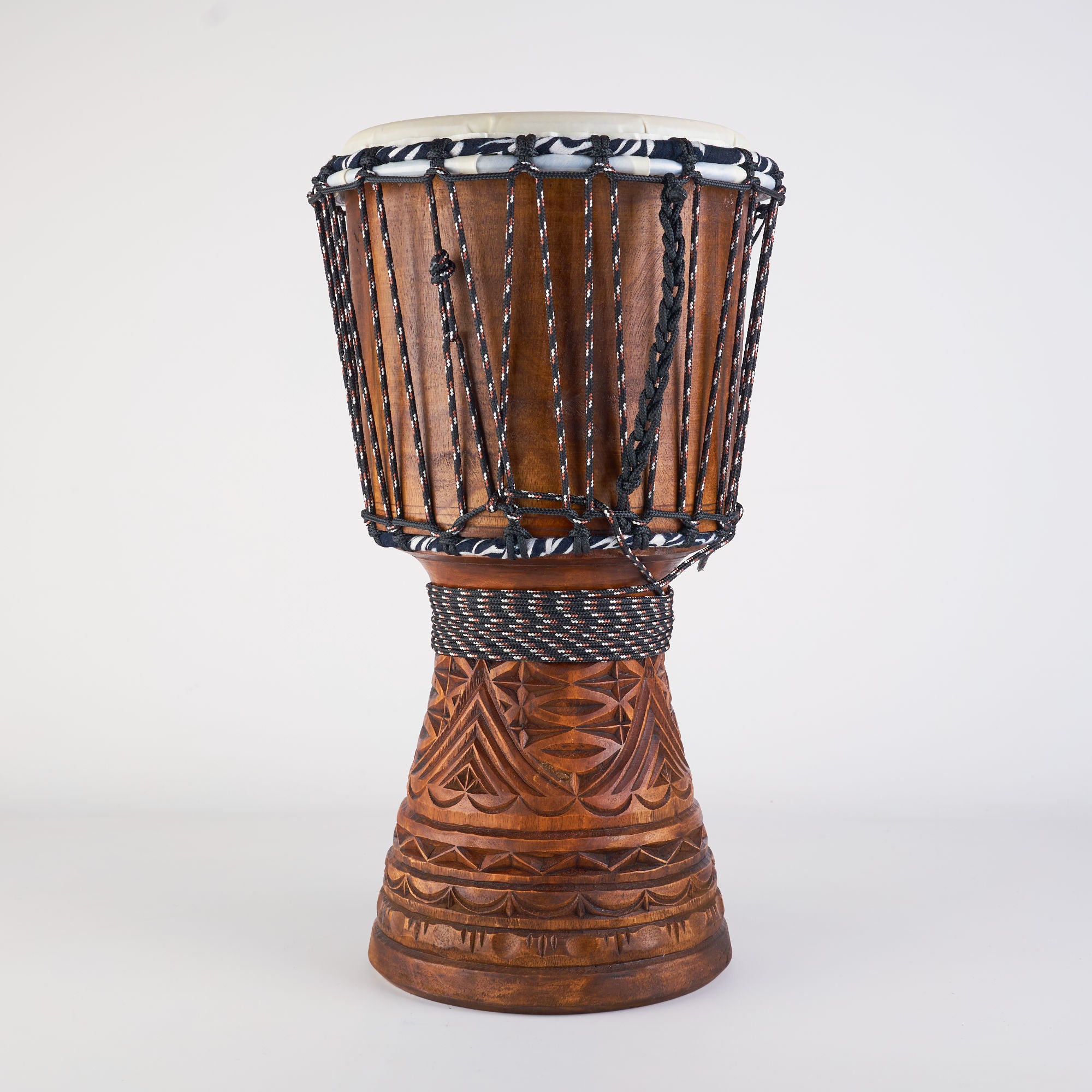 12" Mahogany Pro Djembe Drum – Threeworlds Australia