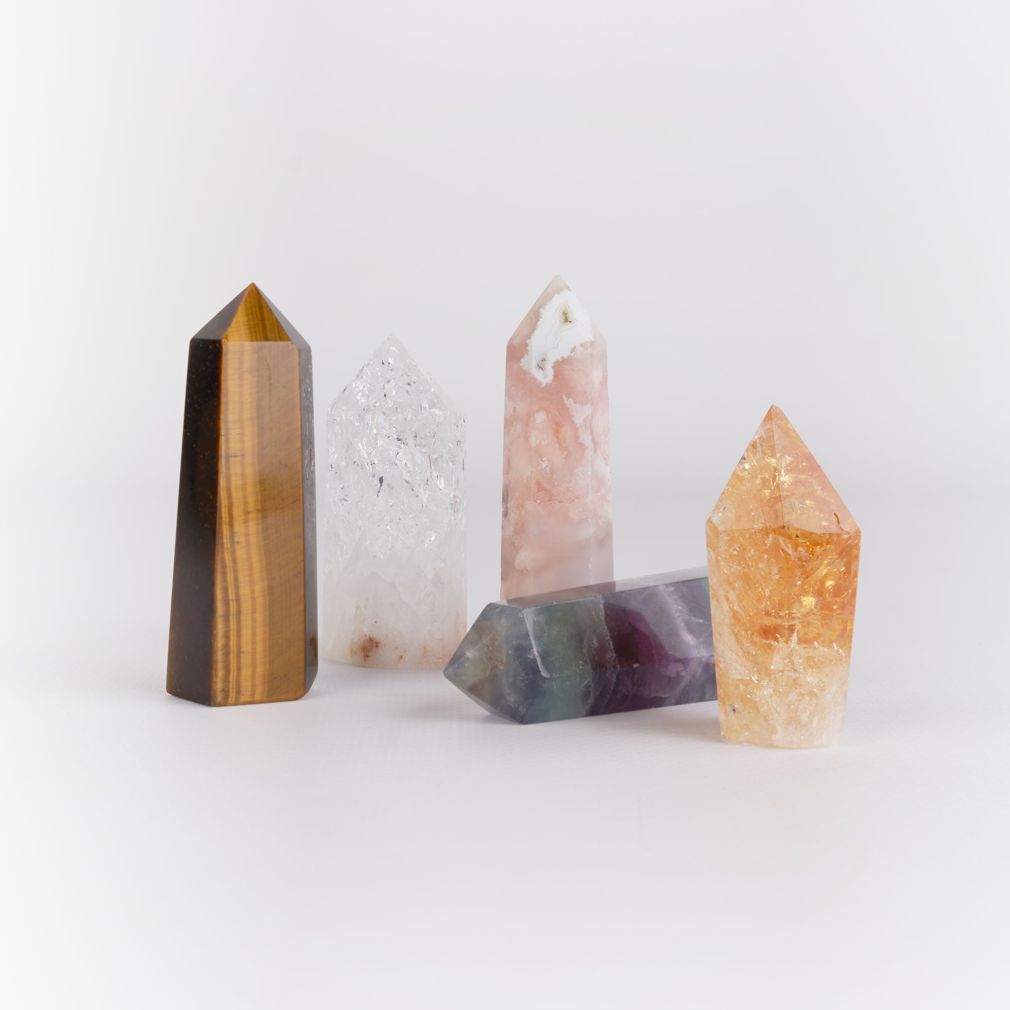 Polished Crystal Points – Threeworlds Australia