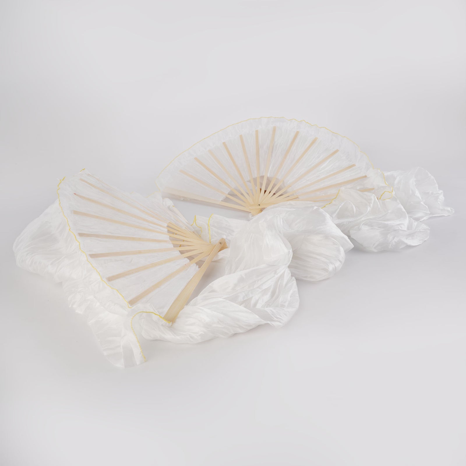 Silk Veil Fans Long - pair – Threeworlds Australia