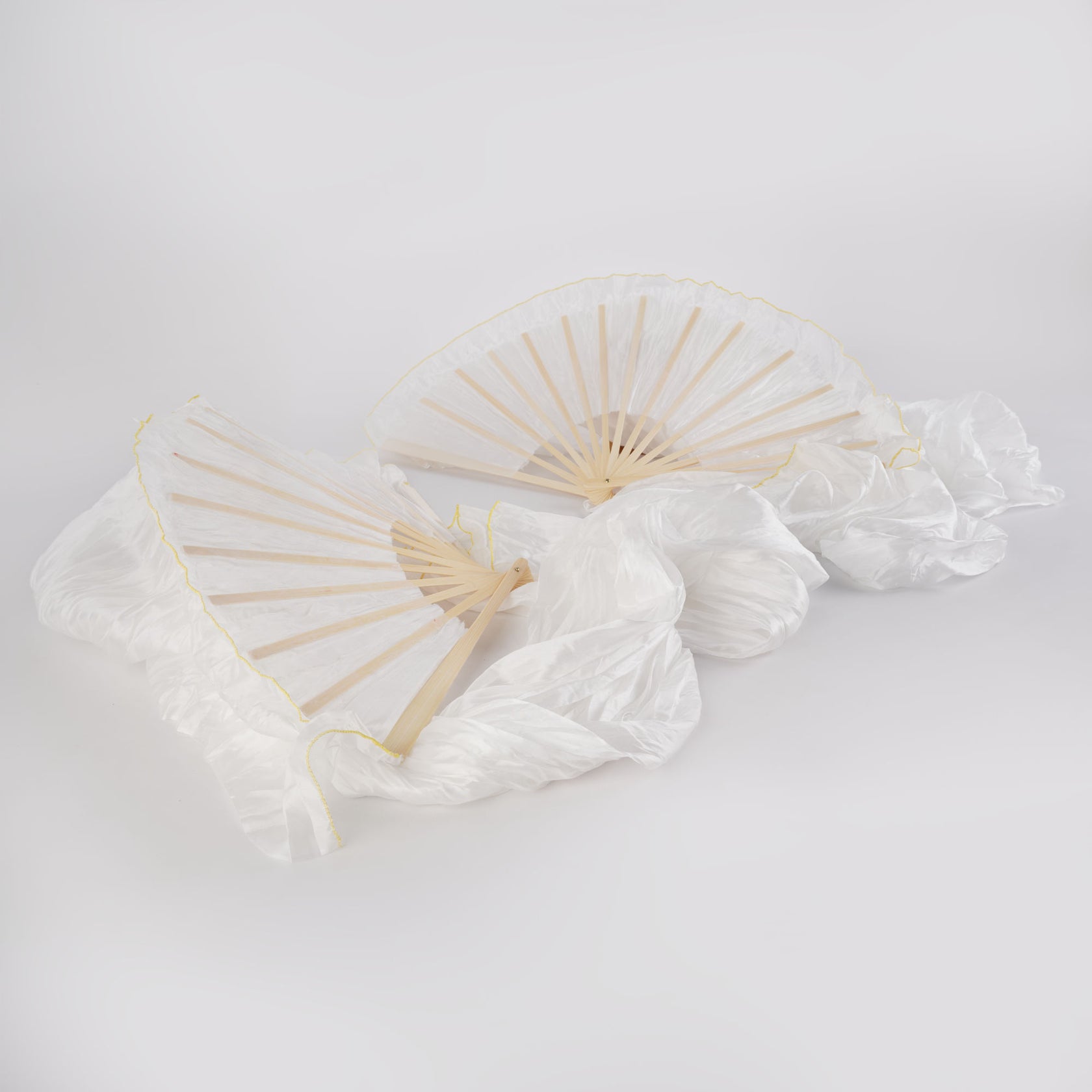 Silk Veil Fans - pair – Threeworlds Australia